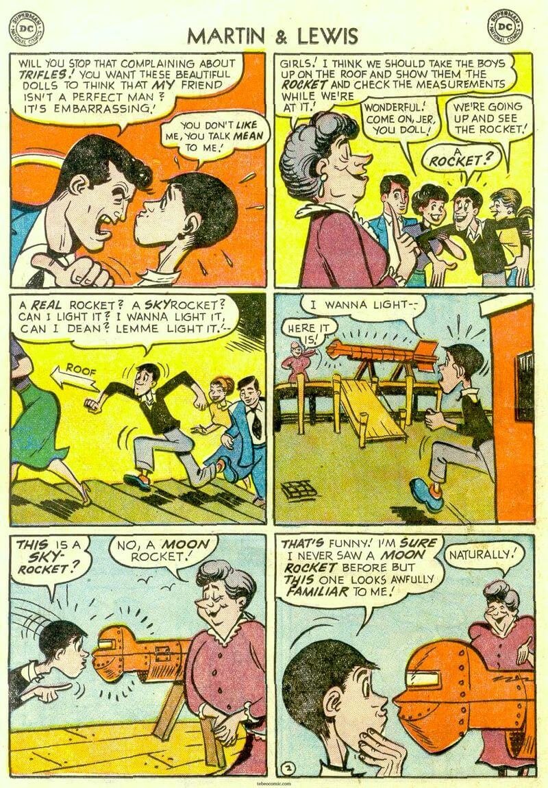 ADVENTURES OF BOB HOPE, DEAN MARTIN AND JERRY LEWIS – 1950 - En Inglés ...