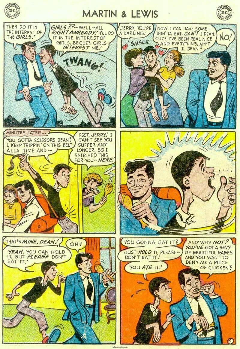 ADVENTURES OF BOB HOPE, DEAN MARTIN AND JERRY LEWIS – 1950 - En Inglés ...