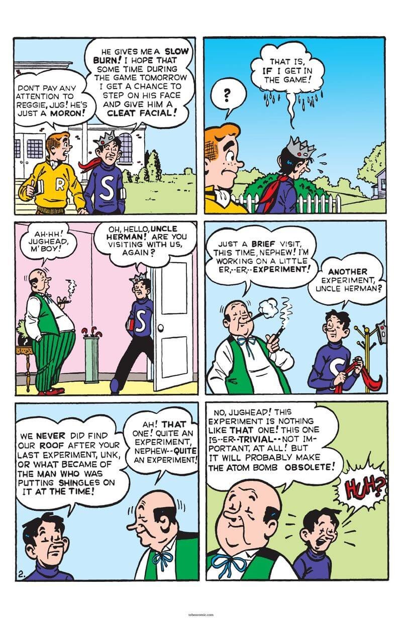 ARCHIE'S PAL JUGHEAD - En Inglés - USA Original - 1949 / 1987 ...