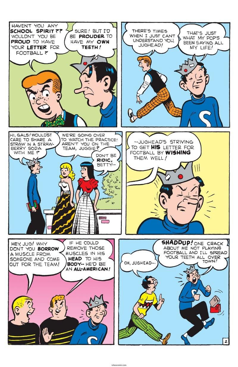 ARCHIE'S PAL JUGHEAD - En Inglés - USA Original - 1949 / 1987 ...