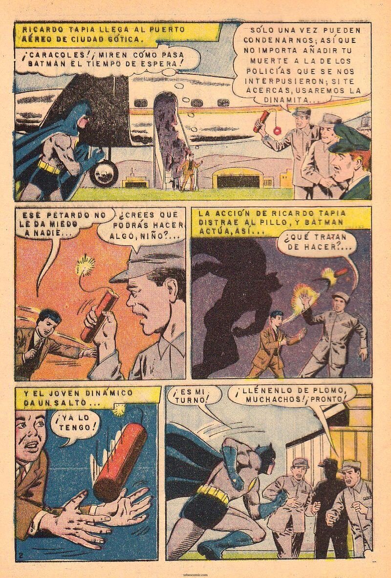 BATMAN - Vol. 4 - 1954 - Novaro - Lote de 100 Tebeos En Formato PDF ...