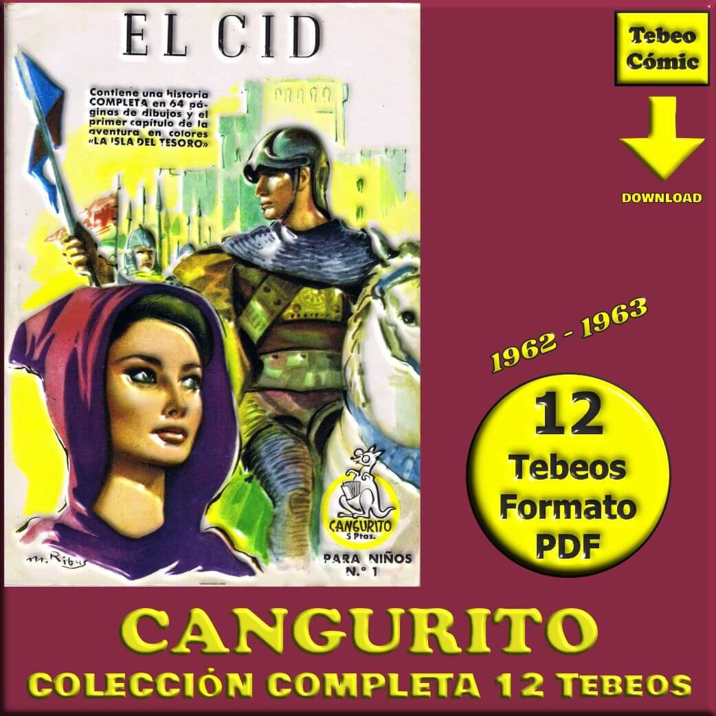 CANGURITO - 1962 - Colección Completa - 12 Tebeos En Formato PDF ...