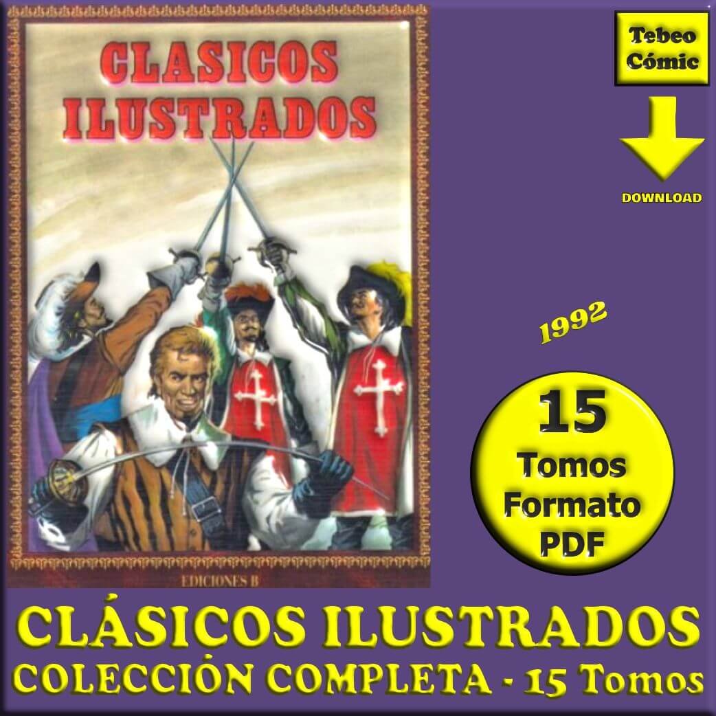 CLASICOS ILUSTRADOS - 1992 - Colección Completa - 15 Tomos En Formato ...