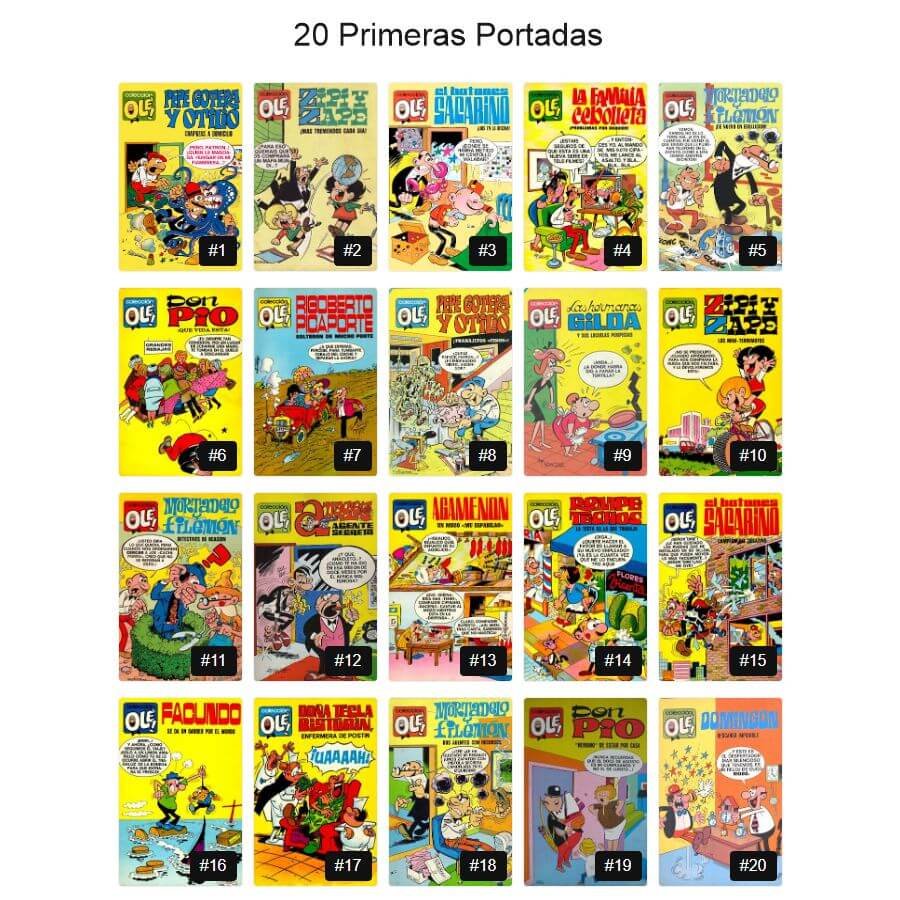 COLECCIÓN OLÉ - 1ª Edición - 1971 / 1986 - Vol. 1 - 100 Libros En ...