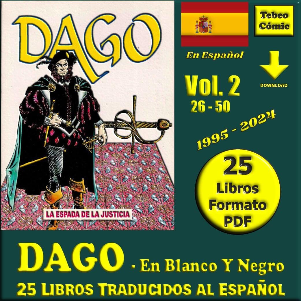 DAGO - De Robin Wood - Vol. 2 - En Blanco Y Negro - En Español – 1995 ...
