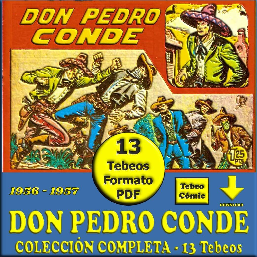 DON PEDRO CONDE – 1956 - Colección Completa – 13 Tebeos En Formato PDF ...