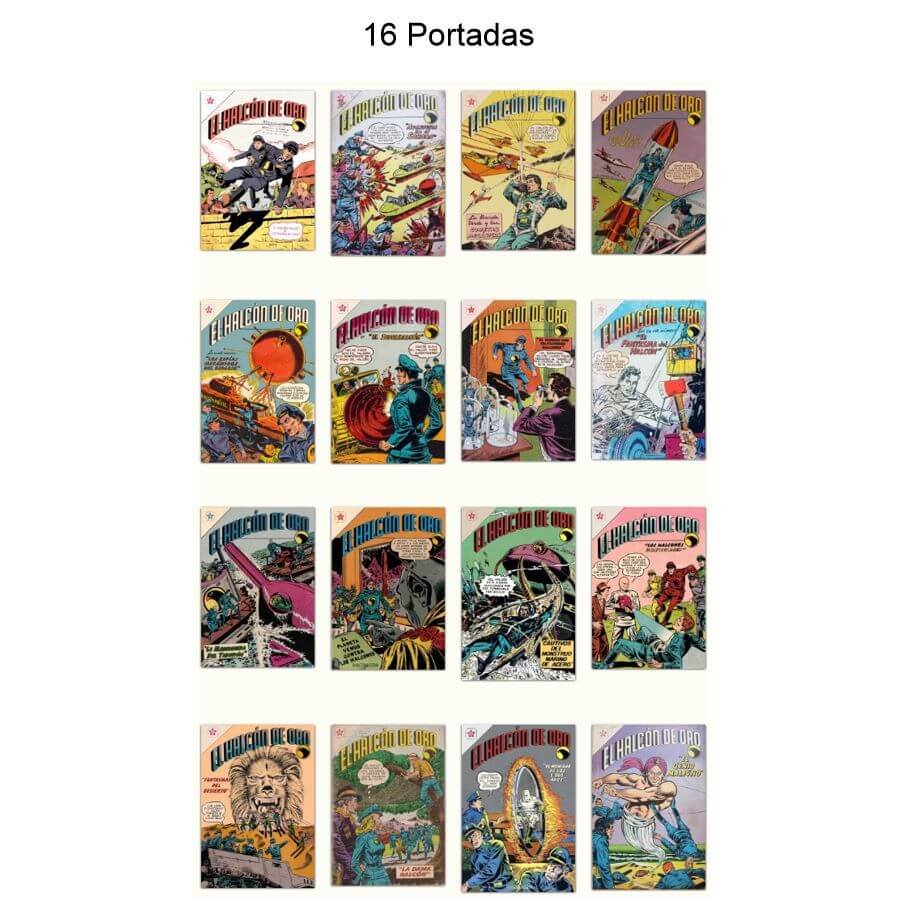 EL HALCÓN DE ORO - Vol. 1 - 1958 - Novaro - Lote de 100 Tebeos En Formato PDF - Descarga ...