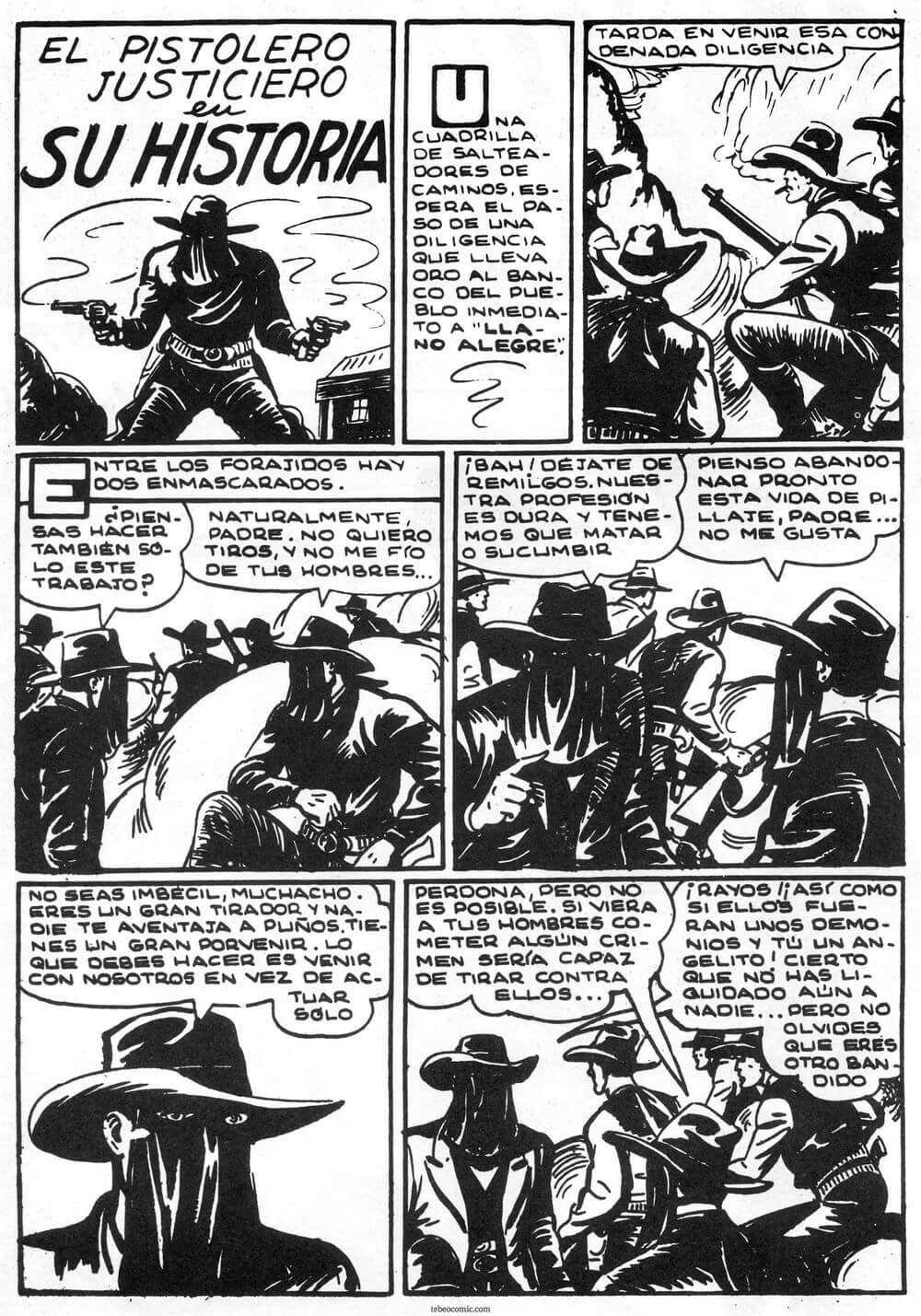 EL PISTOLERO JUSTICIERO – 1951 - Colección Completa – 12 Tebeos En ...