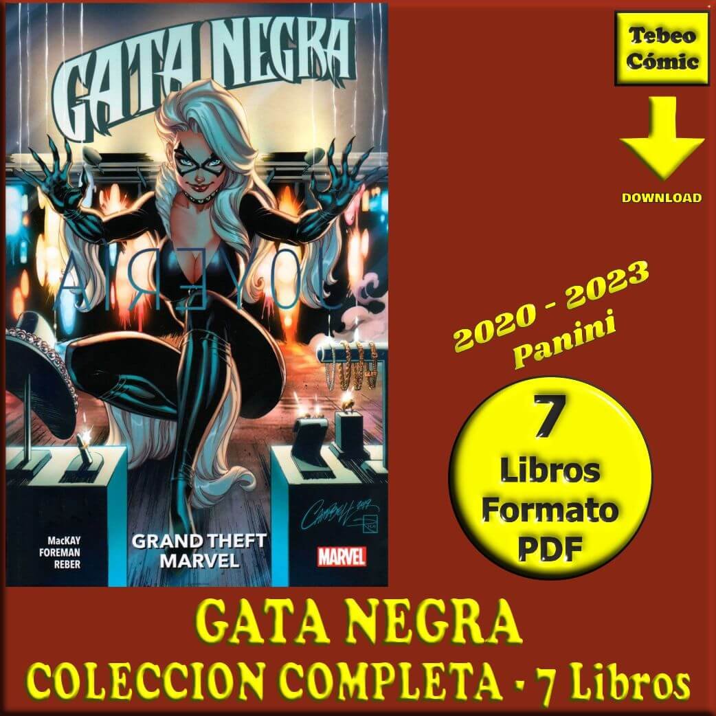 GATA NEGRA - 2020 - Panini - Colección Completa - 7 Libros En Formato ...