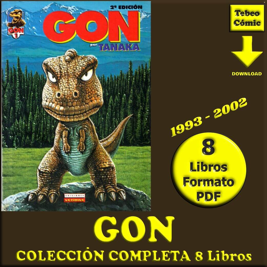 GON - 1993 - Colección Completa - 8 Libros En Formato PDF - Descarga ...