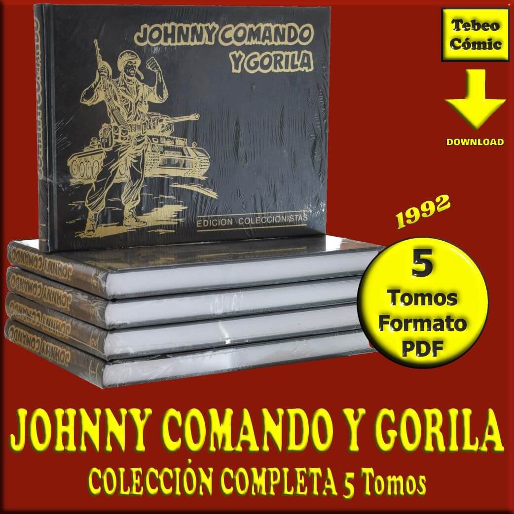 JOHNNY COMANDO Y GORILA - Edición Coleccionistas – 1992 – Colección ...