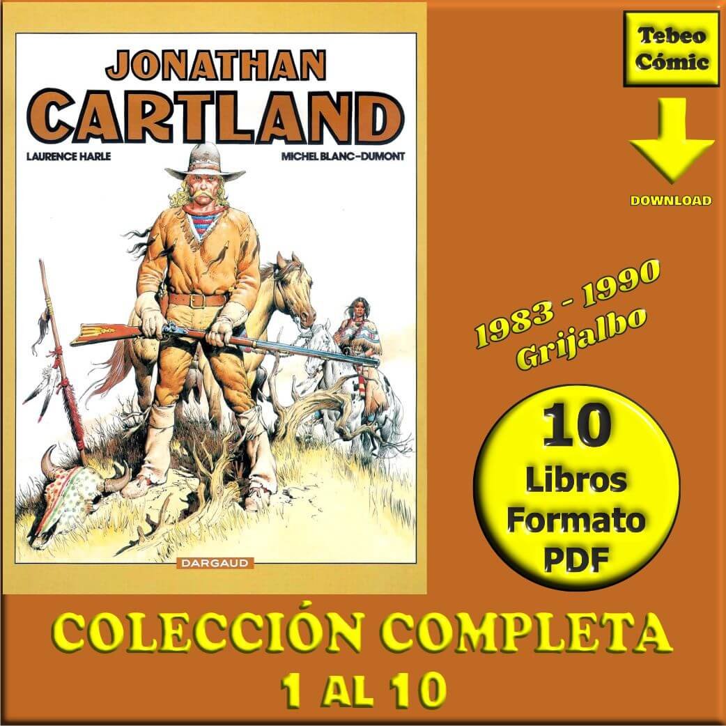 JONATHAN CARTLAND - 1983 - Grijalbo - Colección Completa - 10 Libros En ...