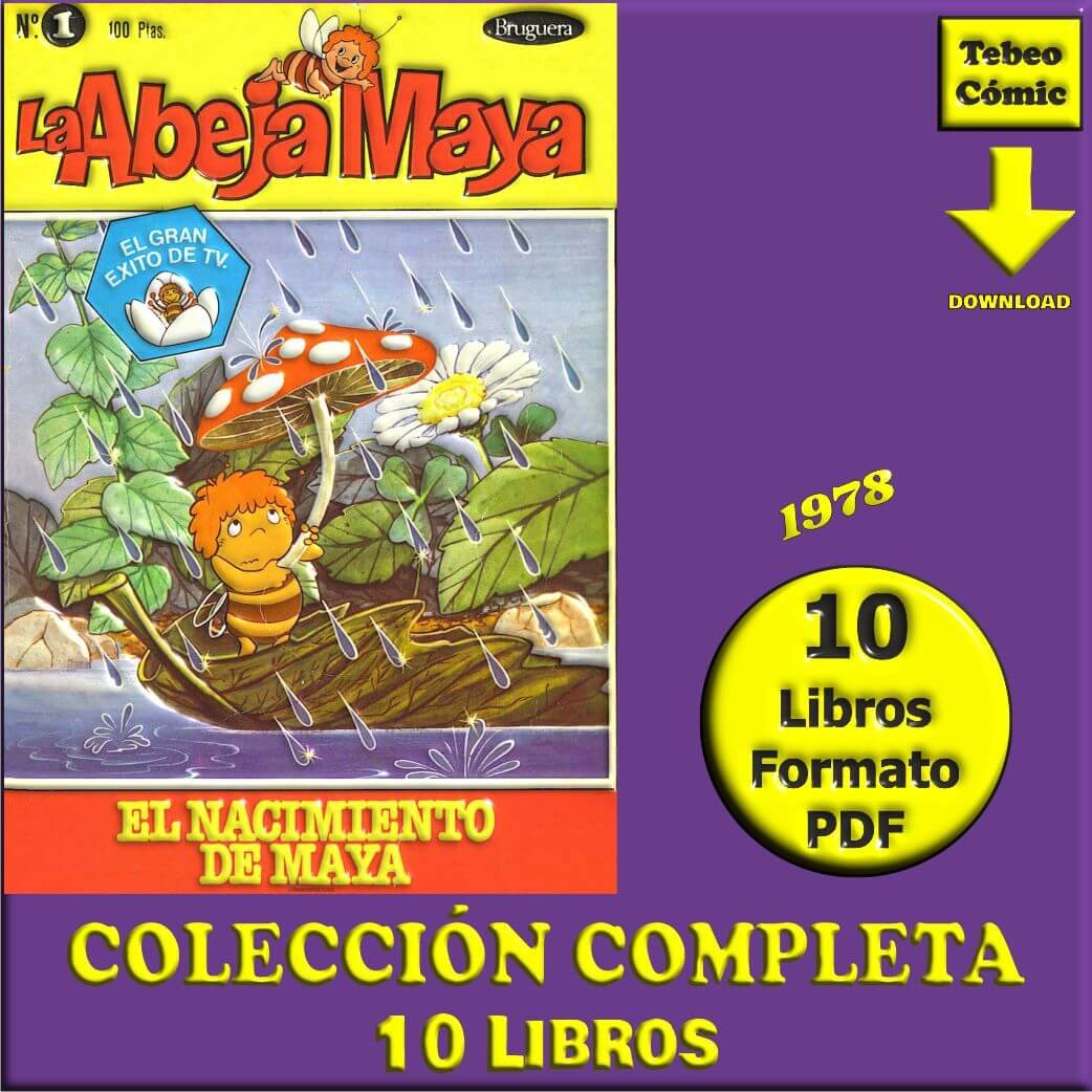 LA ABEJA MAYA - 1978 - Colección Completa - 10 Libros En Formato PDF ...