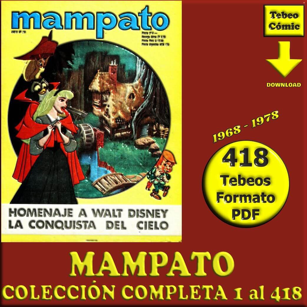 MAMPATO – 1968 - Colección Completa – 418 Tebeos En Formato PDF ...