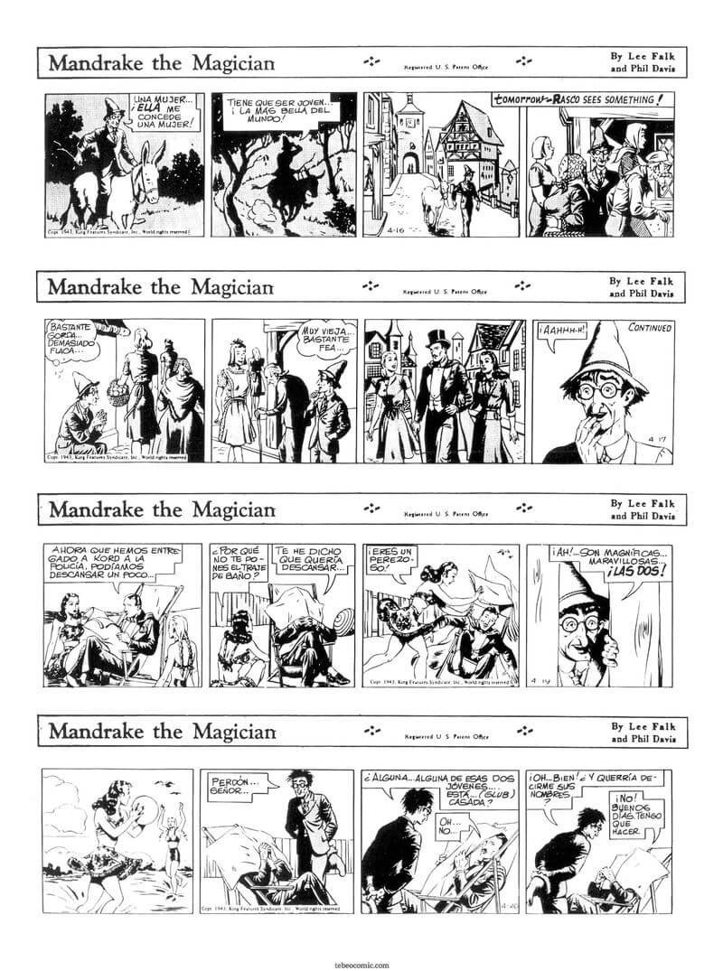 MANDRAKE – Tiras De Prensa - 1997 - Magerit - Colección Completa – 52 Libros En Formato PDF ...