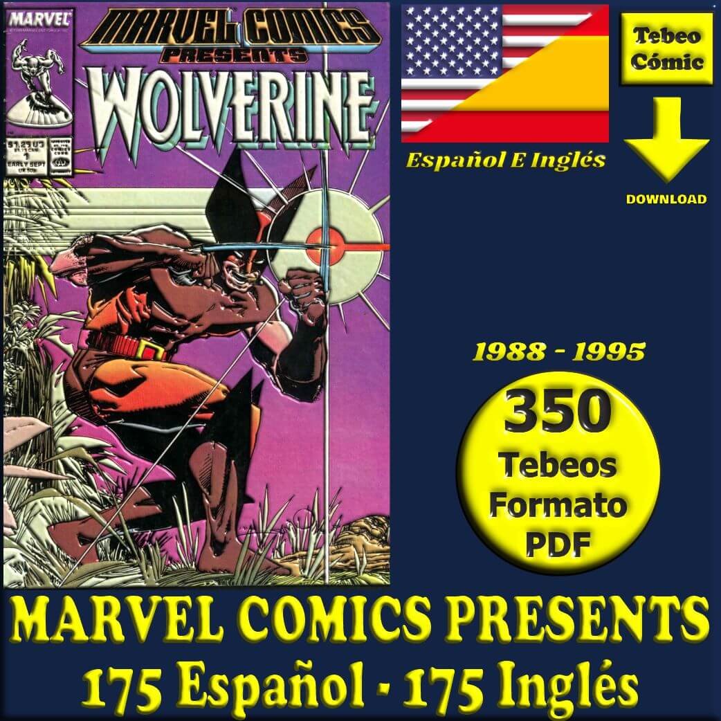 MARVEL COMICS PRESENTS USA - 1988 - En Español Y En Inglés - Colección ...