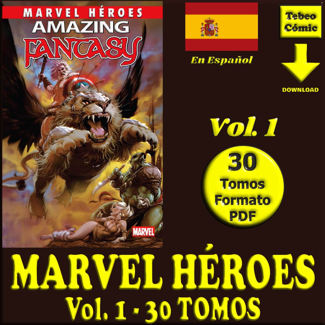 MARVEL HÉROES – Vol. 1 - Lote De 30 Tomos En Formato PDF - Descarga ...
