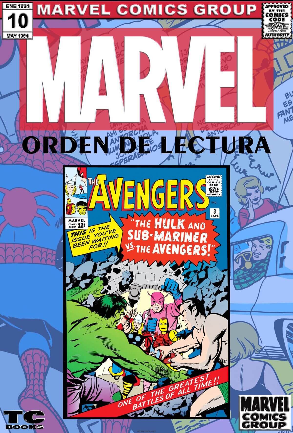 MARVEL - Orden De Lectura - En Español - Vol. 1 - 1961/1965 - Colección ...