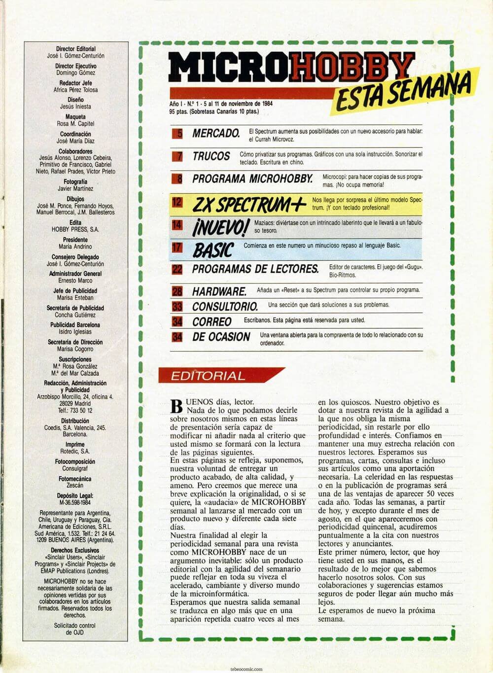 MICROHOBBY - 1984 - Colección Completa - 224 Revistas En Formato PDF - Descarga Inmediata ...