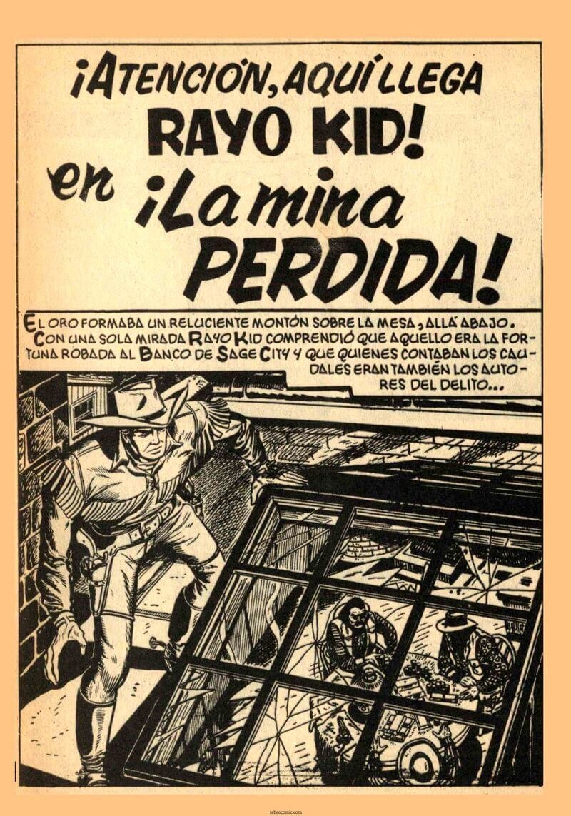 RAYO KID - 1970 - Vértice – Colección Completa – 13 Tebeos En Formato PDF - Descarga Inmediata ...