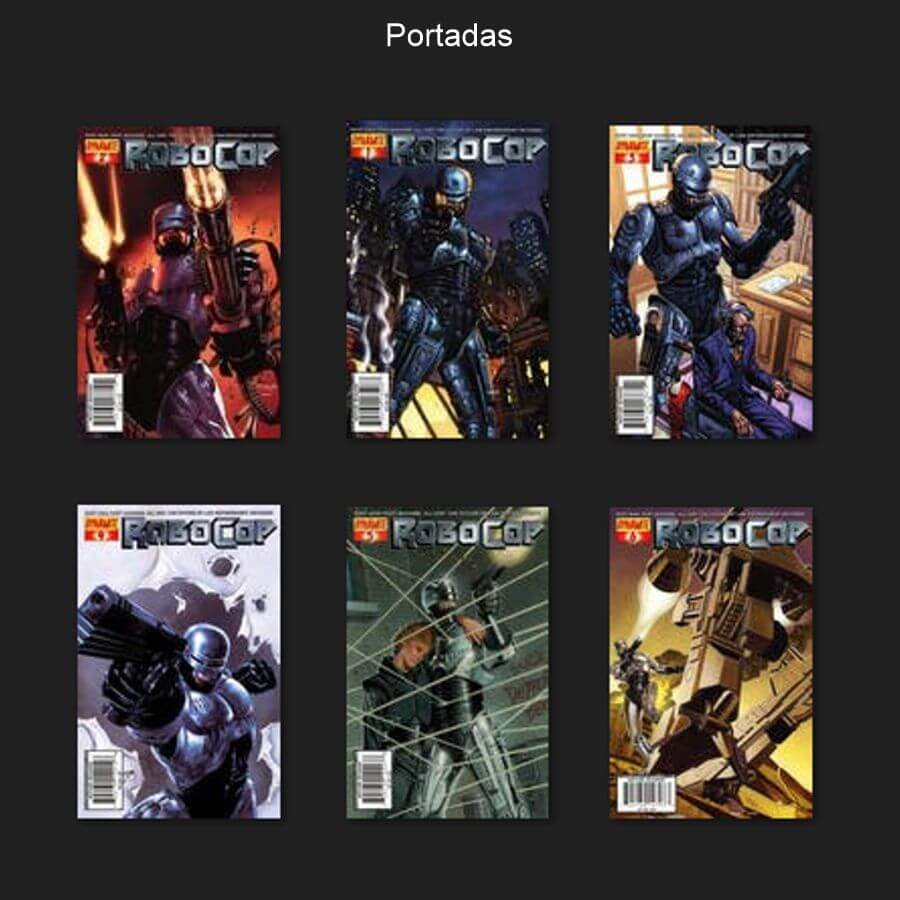 ROBOCOP - 2010 – En Español - Colección De 6 Cómics En Formato PDF - Descarga Inmediata - Comictebeo