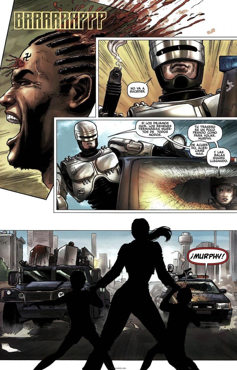 ROBOCOP - 2010 – En Español - Colección De 6 Cómics En Formato PDF - Descarga Inmediata - Comictebeo
