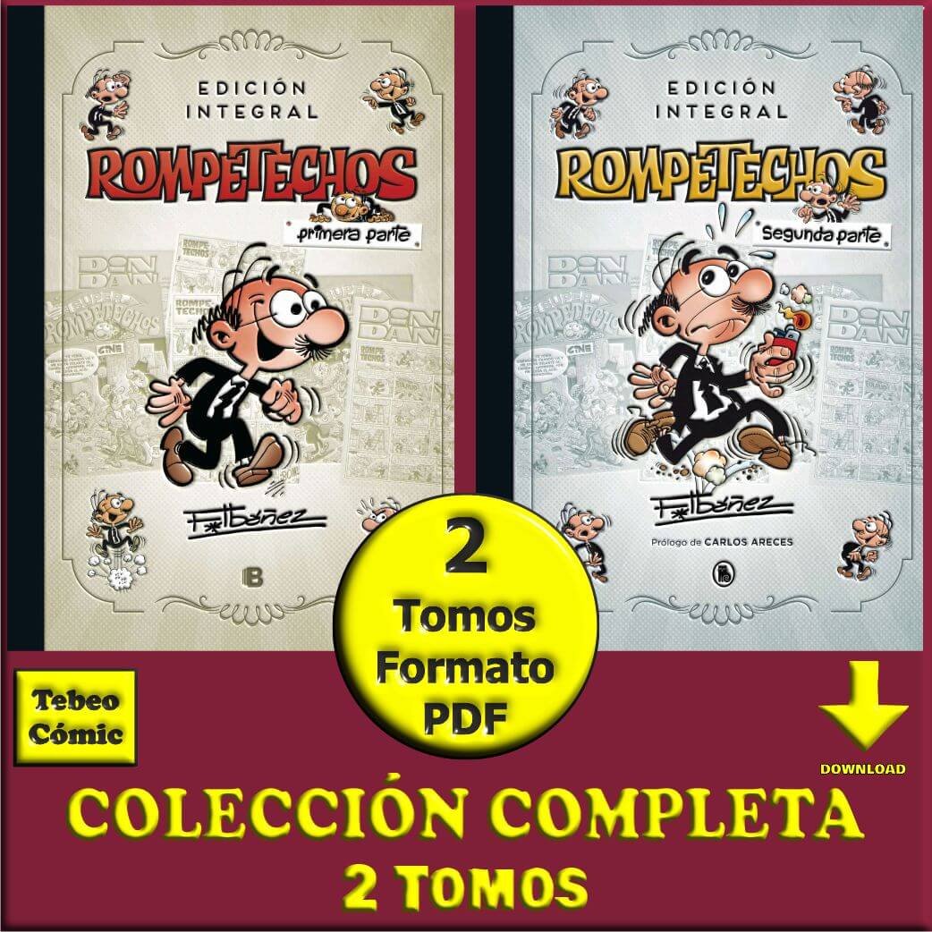 ROMPETECHOS - Ibáñez - Colección Integral - 2016 - 2 Tomos En Formato ...
