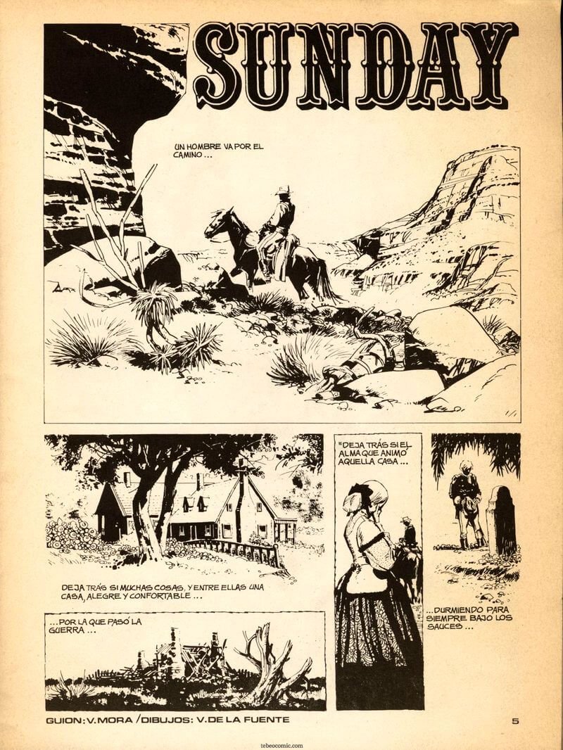 SALOON - El Cómic Del Oeste - 1981 – Colección Completa – 9 Tebeos En ...