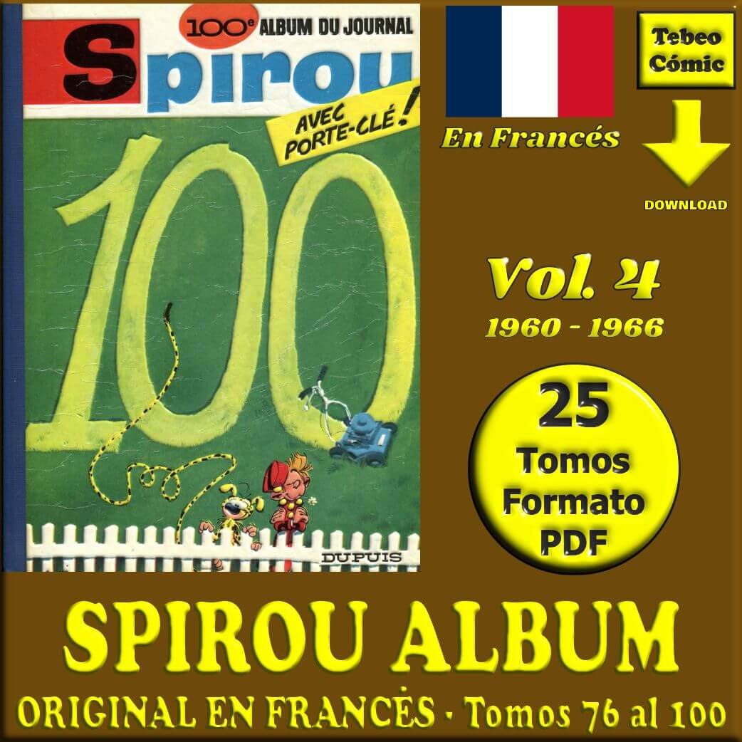 SPIROU ALBUM - Vol. 4 - Original En Francés – 1960 / 1966 - Colección ...