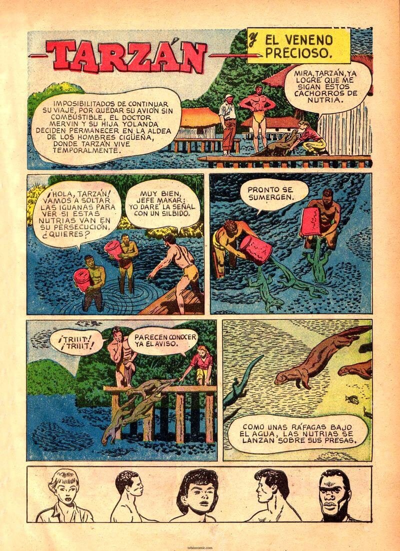 TARZAN - Vol. 1 - 1951 - Novaro - Lote de 100 Tebeos En Formato PDF ...