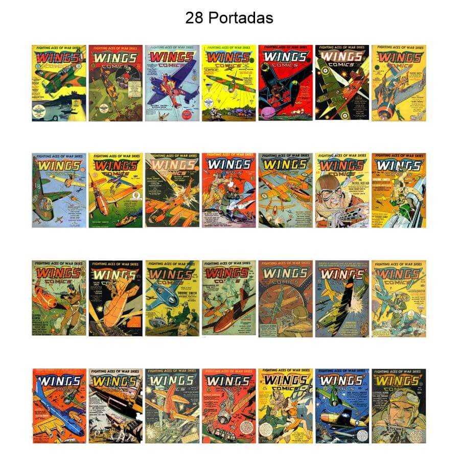 WINGS COMICS - En Inglés - USA Original - 1940 / 1954 - Colección ...