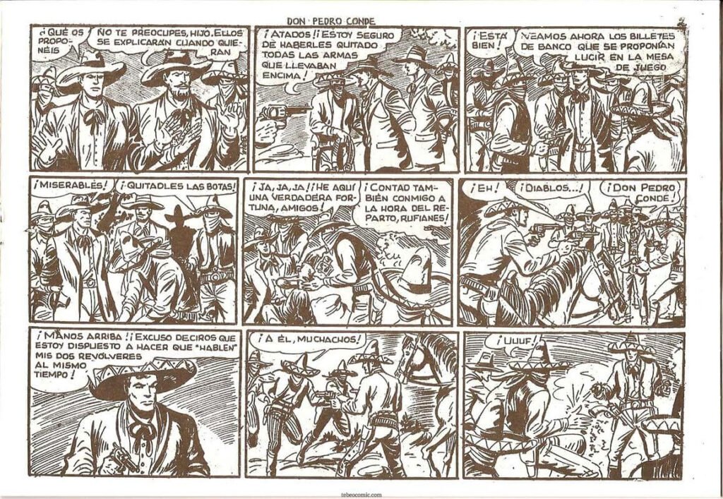 DON PEDRO CONDE – 1956 - Colección Completa – 13 Tebeos En Formato PDF ...