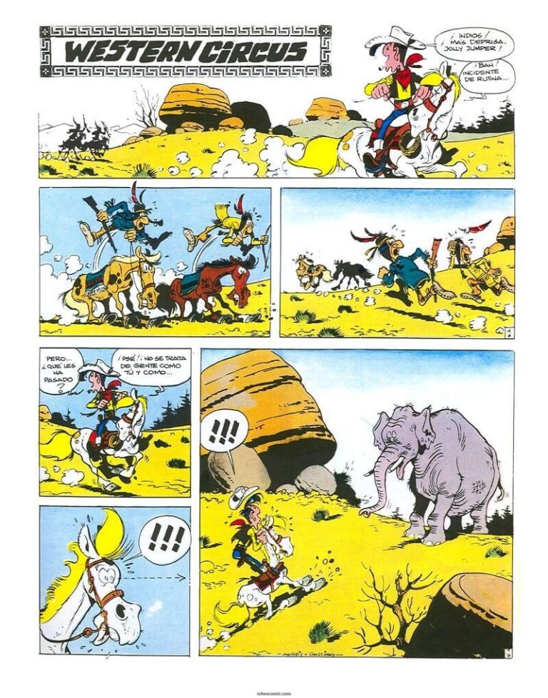 LUCKY LUKE de Morris - 124 Historietas - 16 Inéditas - 6 Tomos En ...