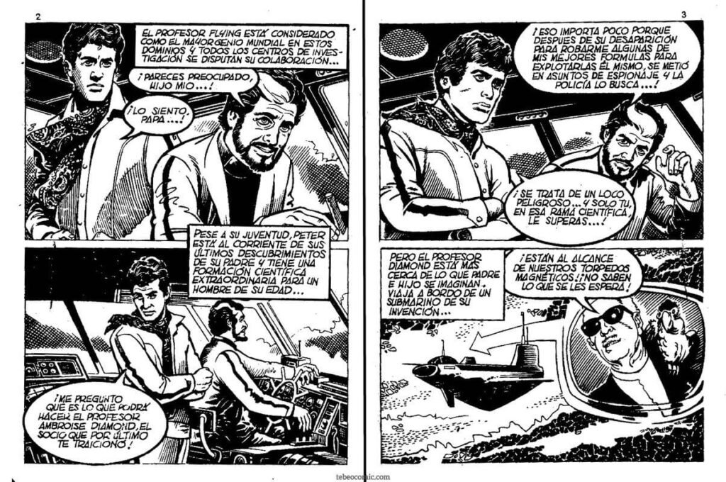 TENAX - El Invencible - 1972 - Vértice – Colección Completa – 17 Tebeos En Formato PDF ...